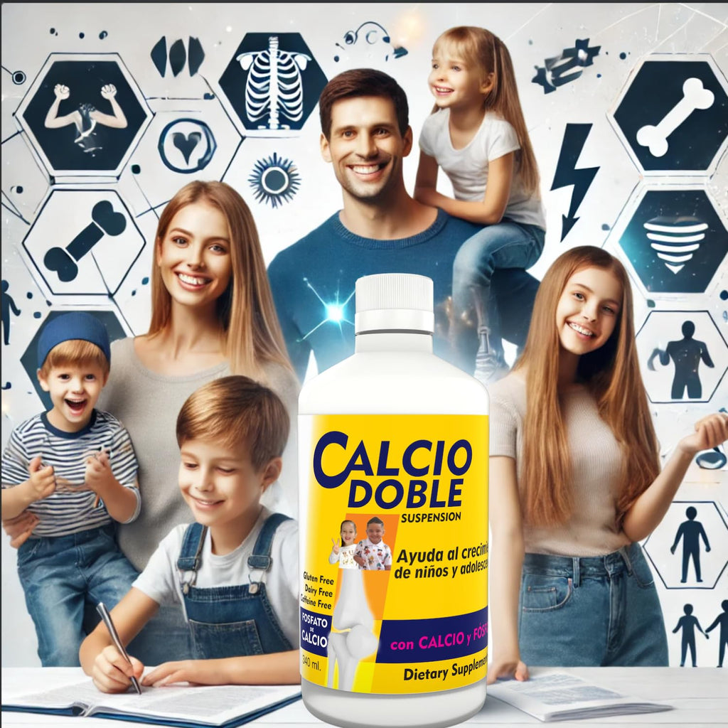 Nutritional support with calcium for children