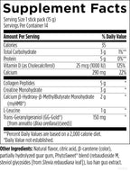 nutritional support with collagen peptides