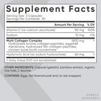 nutritional support with collagen powder