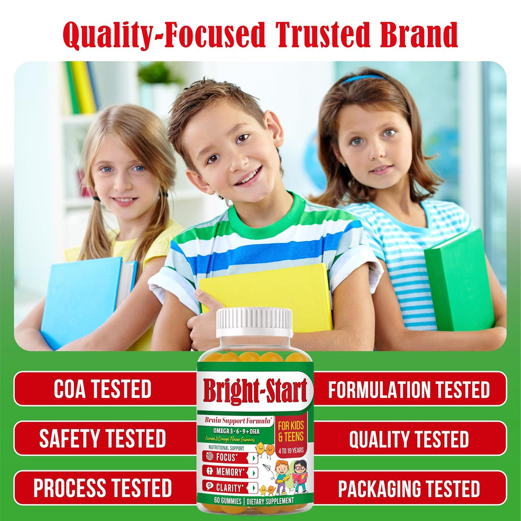 Nutritional support with DHA for kids