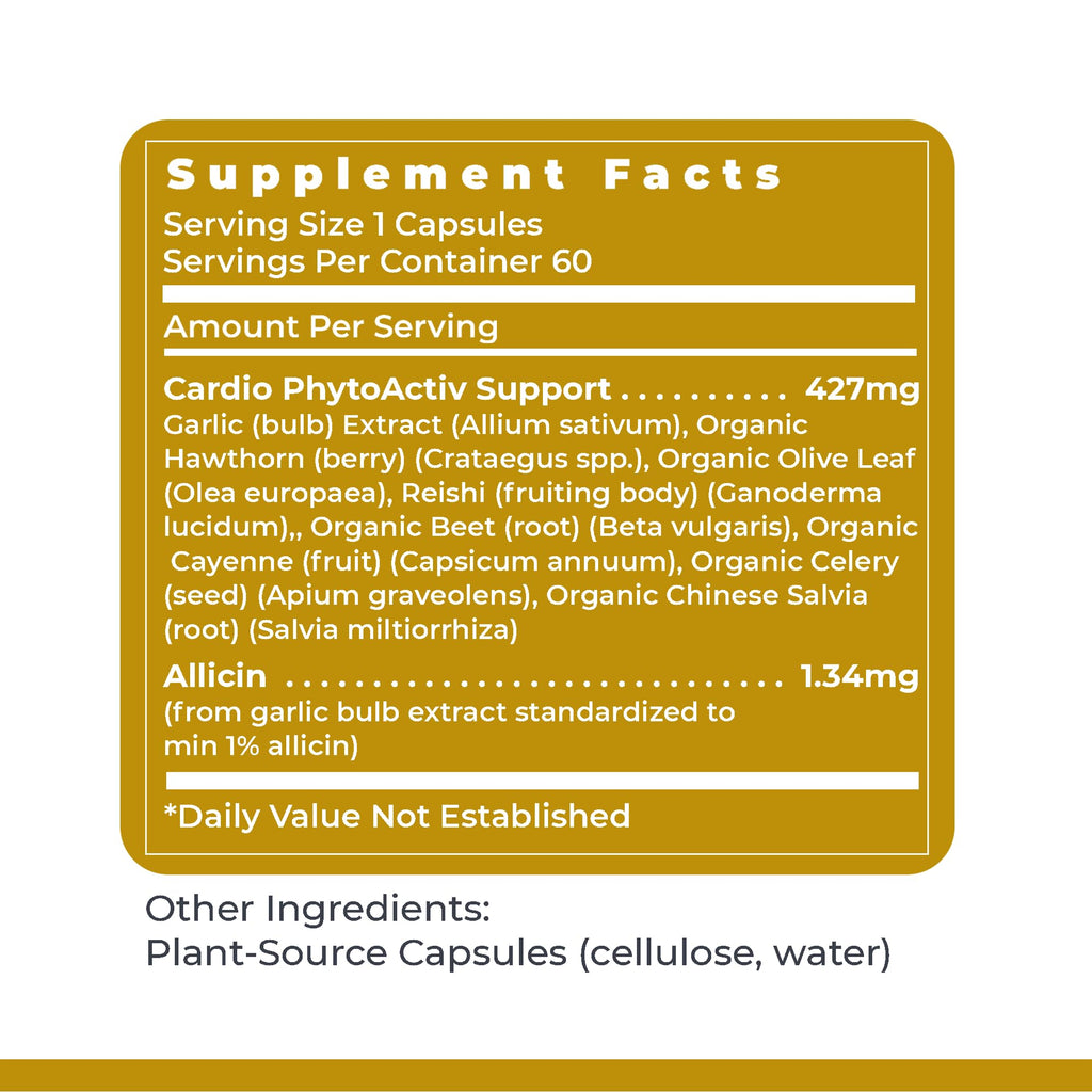 nutritional support with garlic and herbs