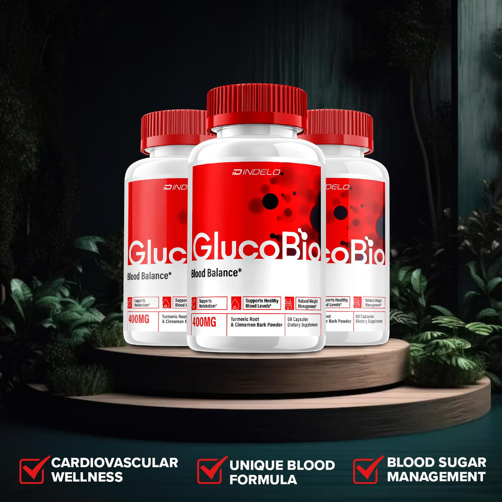 nutritional support with GlucoBio capsules