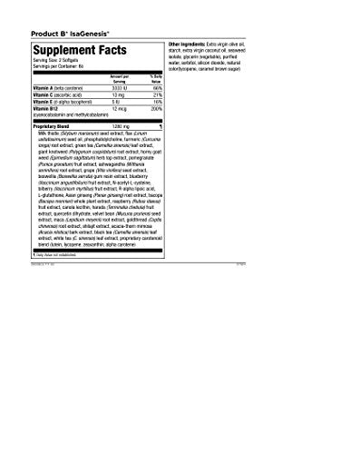nutritional support with Isagenix capsules