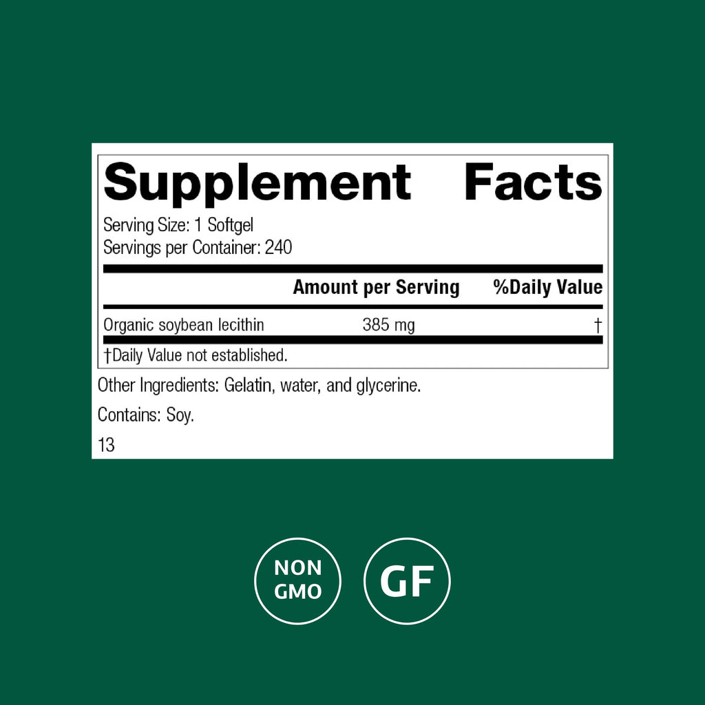 nutritional support with lecithin