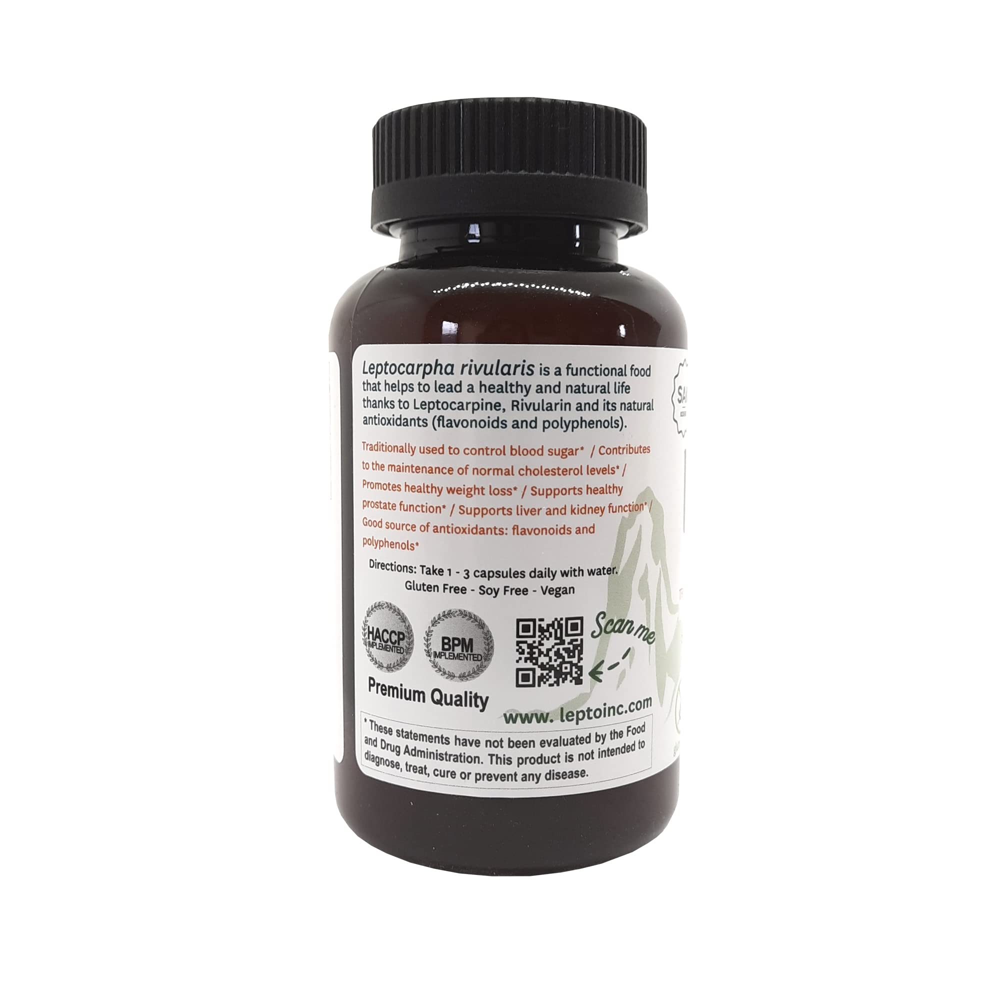 nutritional support with Leptocarpha Rivularis