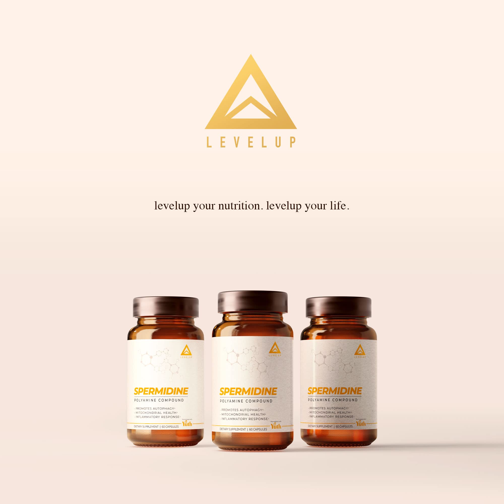 nutritional support with LevelUp capsules