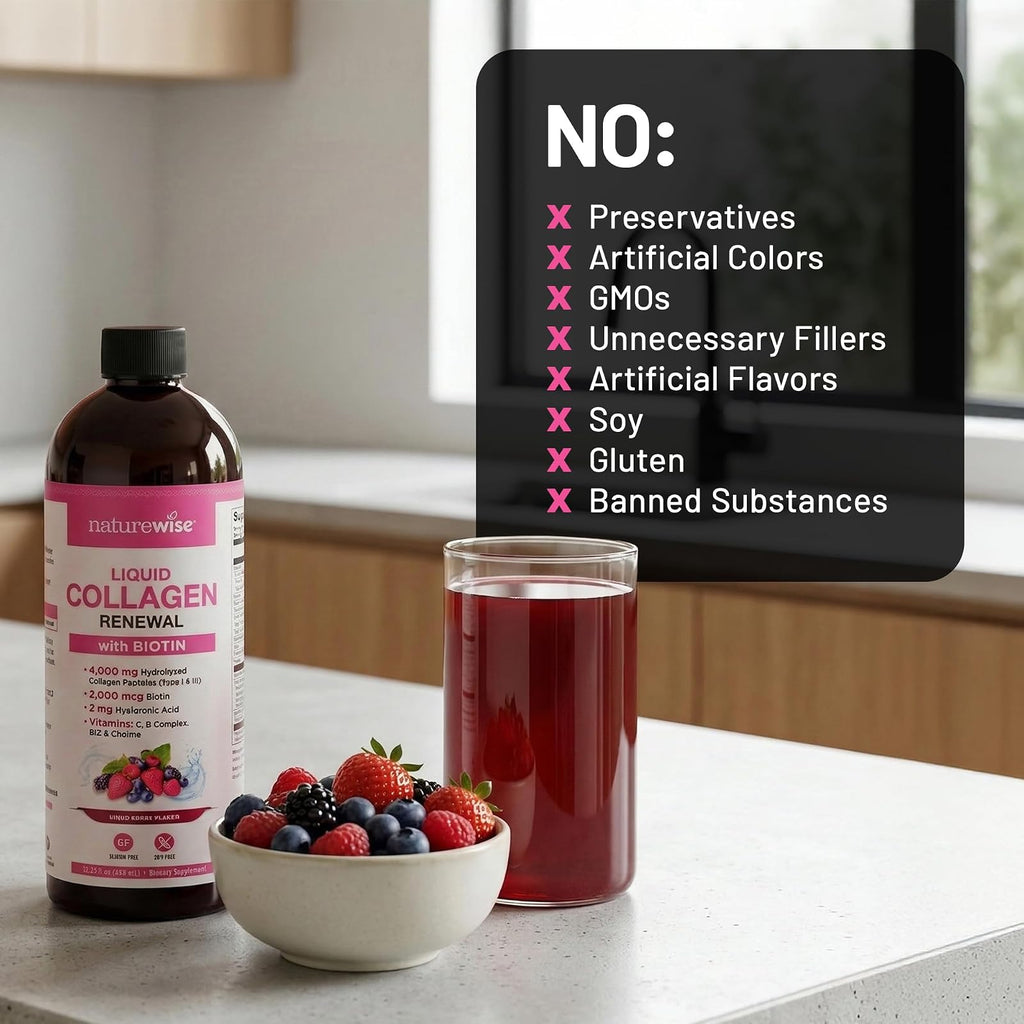 nutritional support with liquid collagen