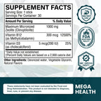 Nutritional support with MEGA HEALTH detox