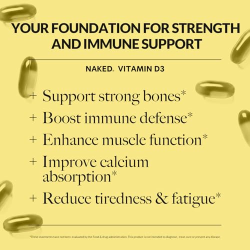 Nutritional support with NAKED Vitamin D