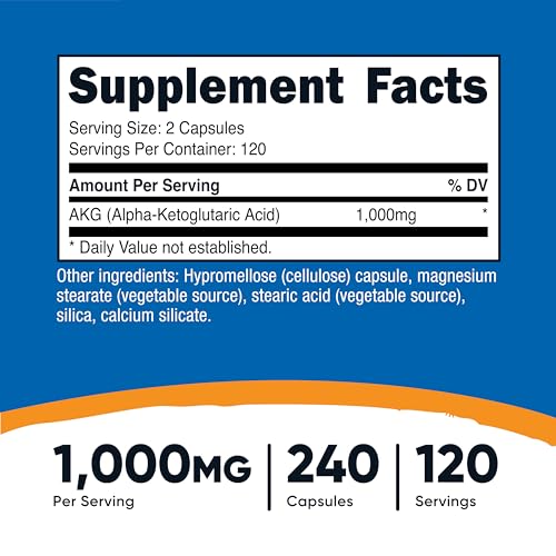 nutritional support with Nutricost AKG