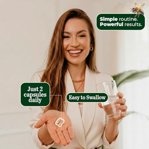 nutritional support with propolis capsules