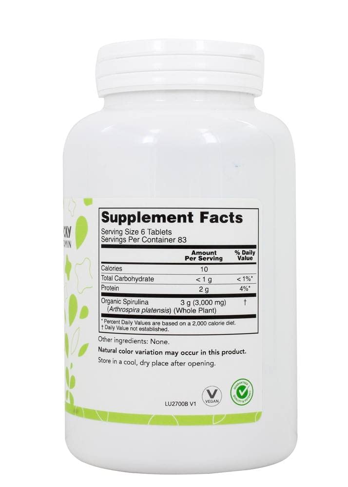 nutritional support with spirulina