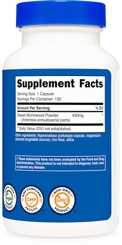 nutritional support with wormwood capsules