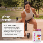 Nutritional whey protein for active women