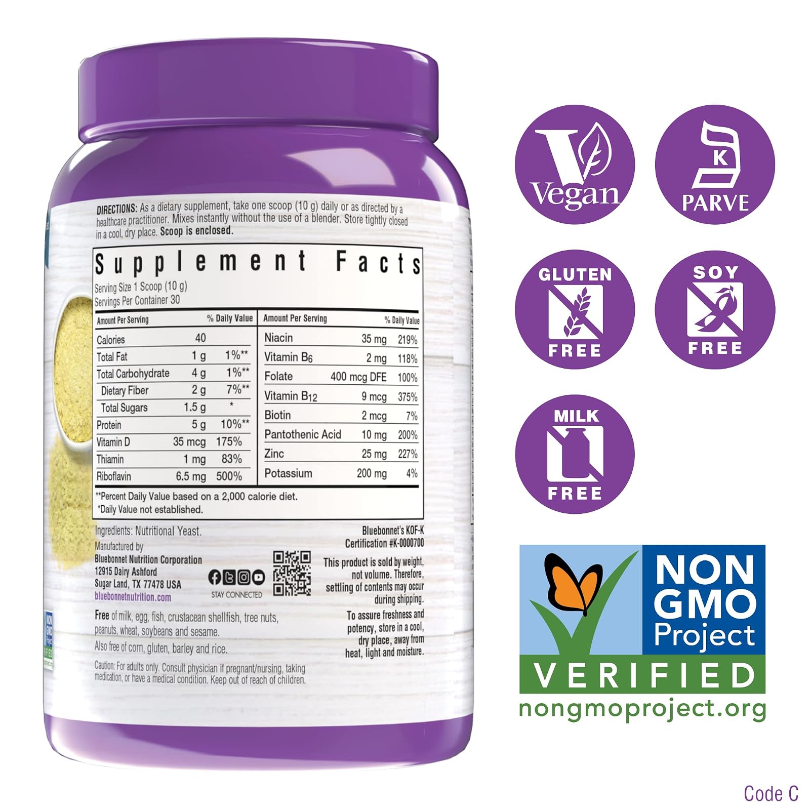 nutritional yeast flakes for kids