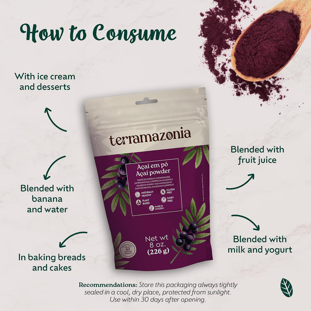nutritious Acai Powder for energy boost