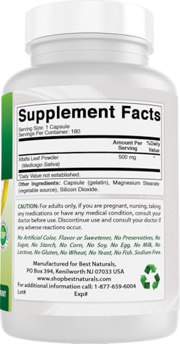 nutritious alfalfa for natural detox