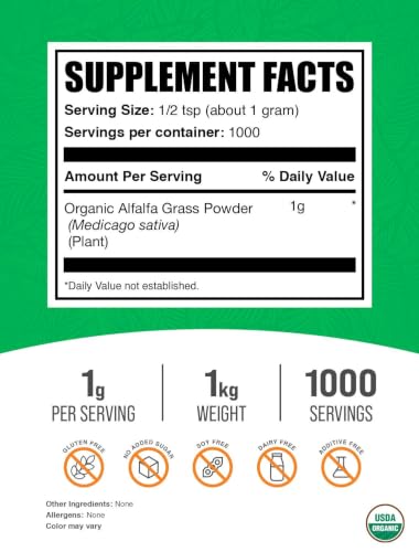 nutritious alfalfa powder for smoothies