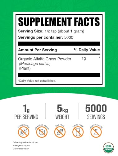 nutritious alfalfa powder for smoothies