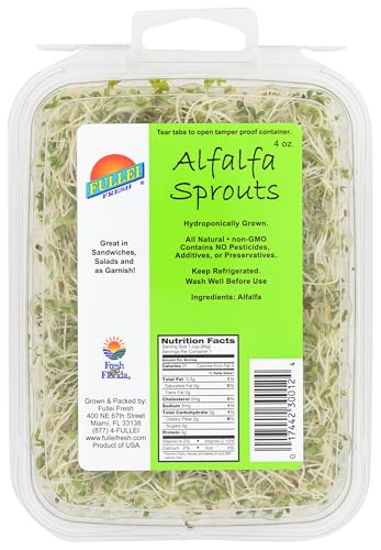 nutritious alfalfa sprouts health benefits