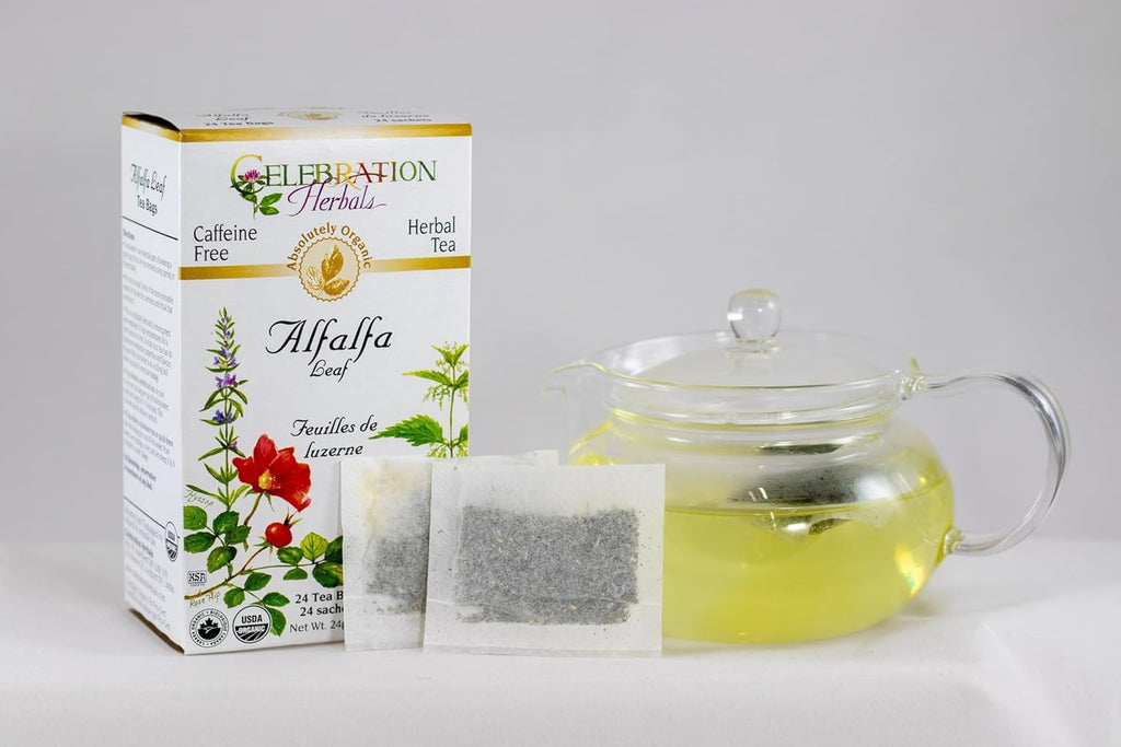nutritious alfalfa tea bags