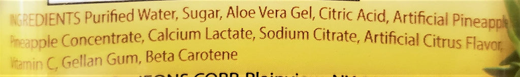 nutritious aloe vera beverage choice