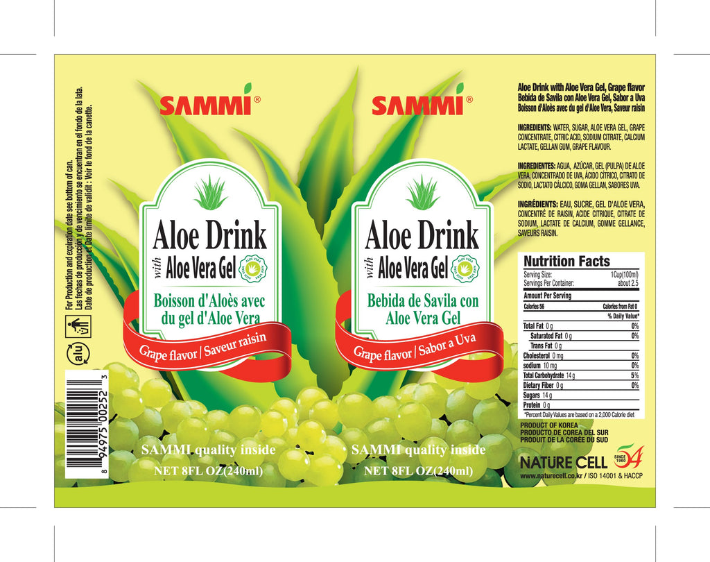 nutritious aloe vera gel drink