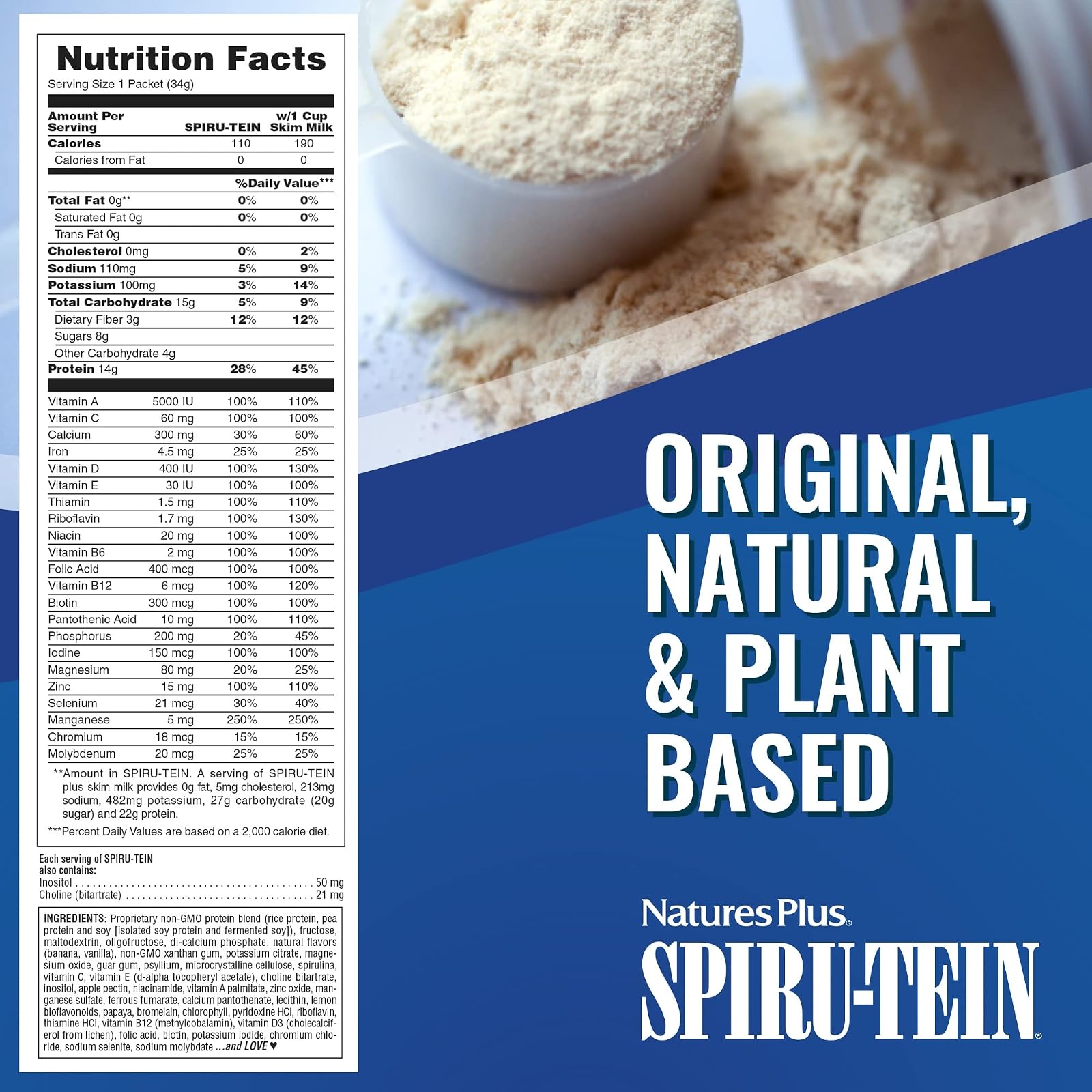 Nutritious banana protein powder mix