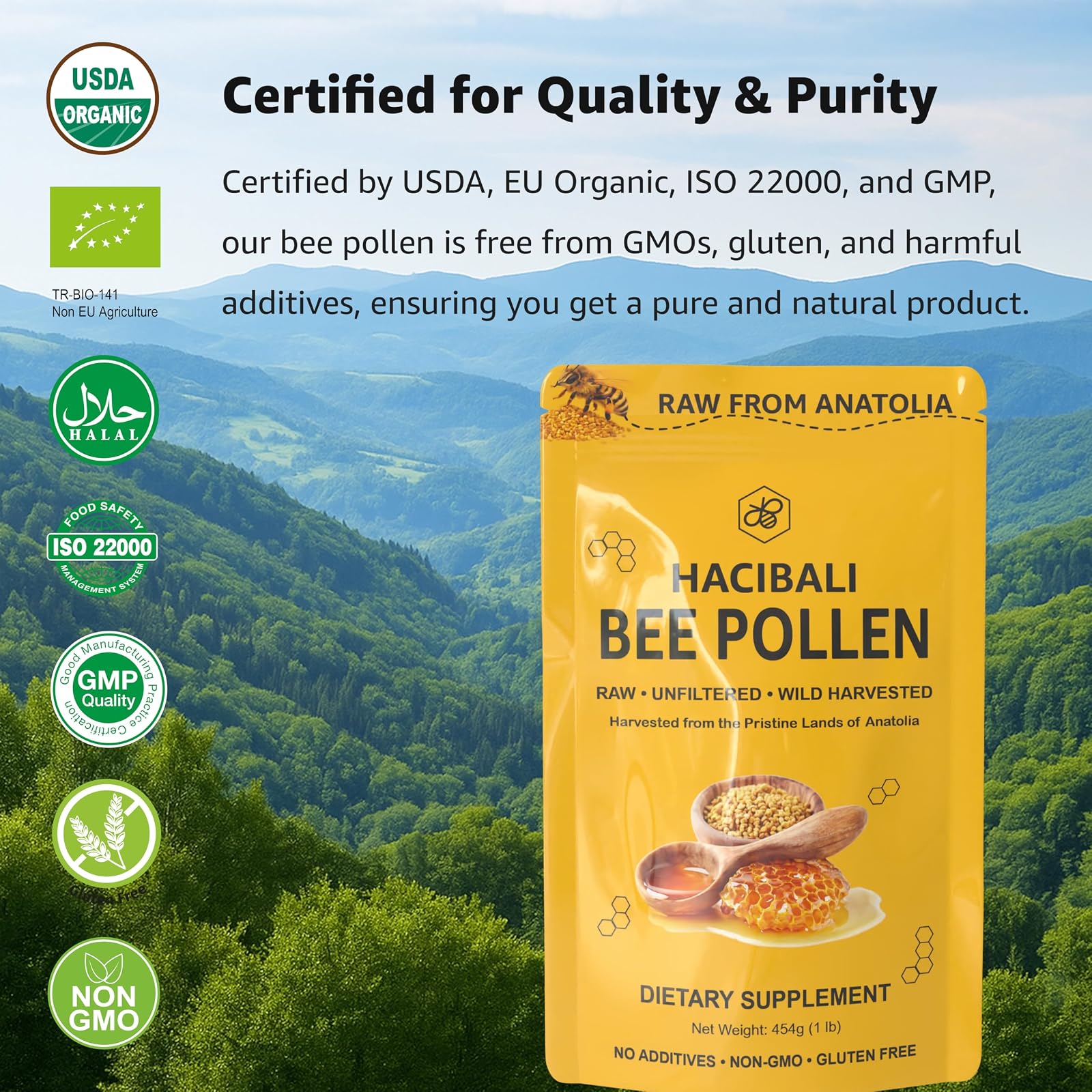 nutritious bee pollen for active lifestyles