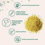 nutritious bee pollen granules 1 lb