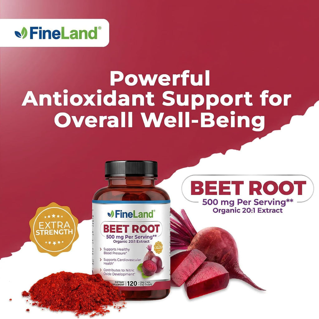 nutritious beet root capsules for vitality
