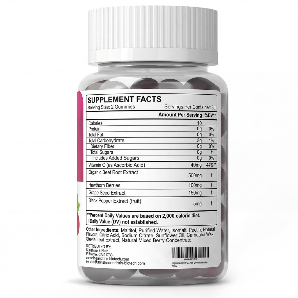nutritious beet root gummies for wellness