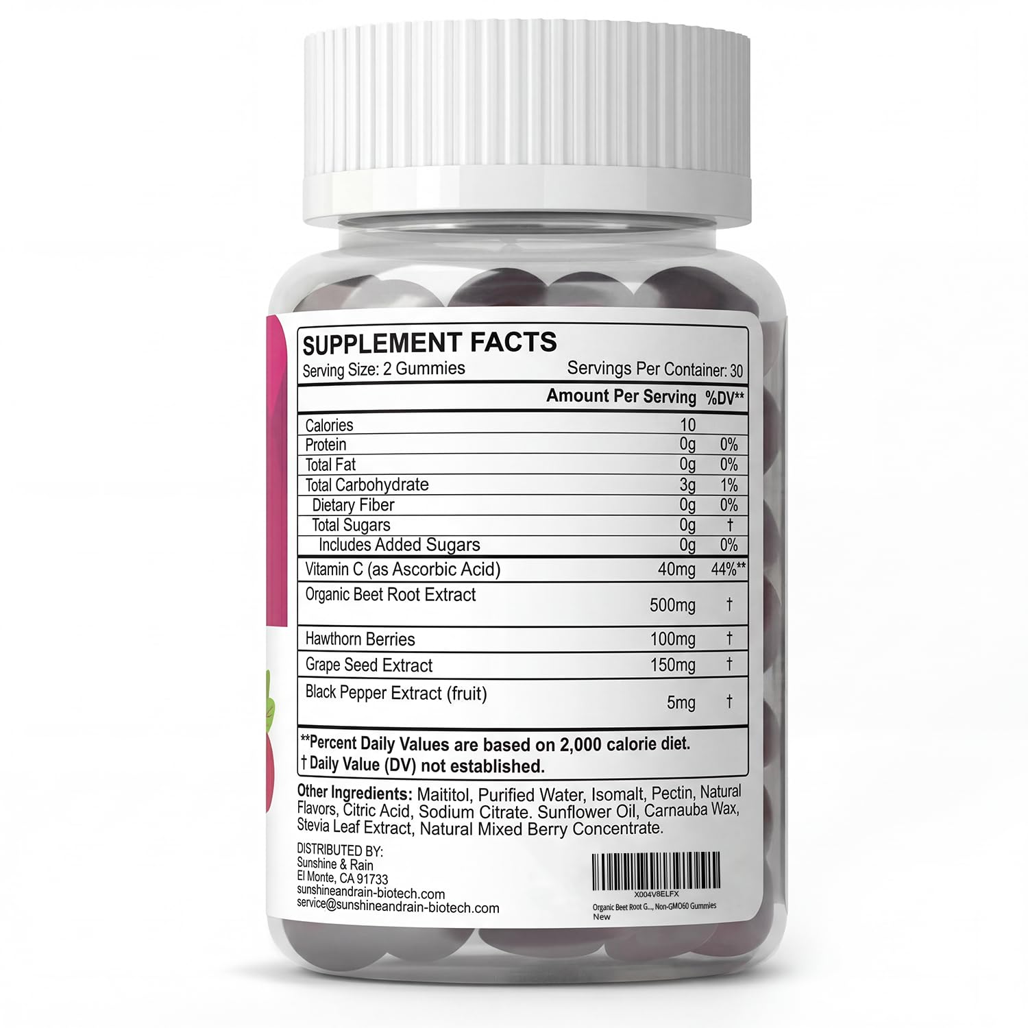 nutritious beet root gummies for wellness