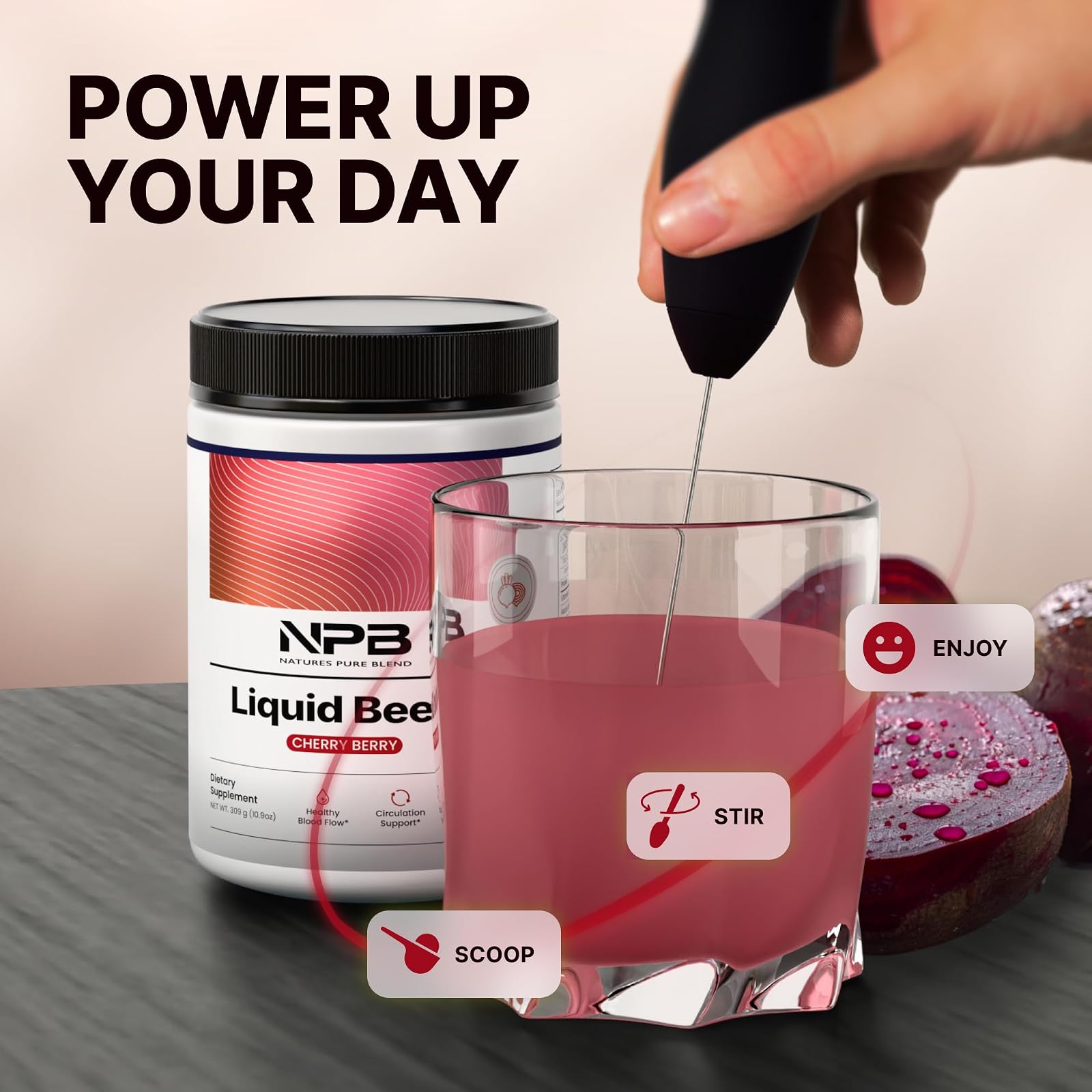 nutritious beet root powder blend