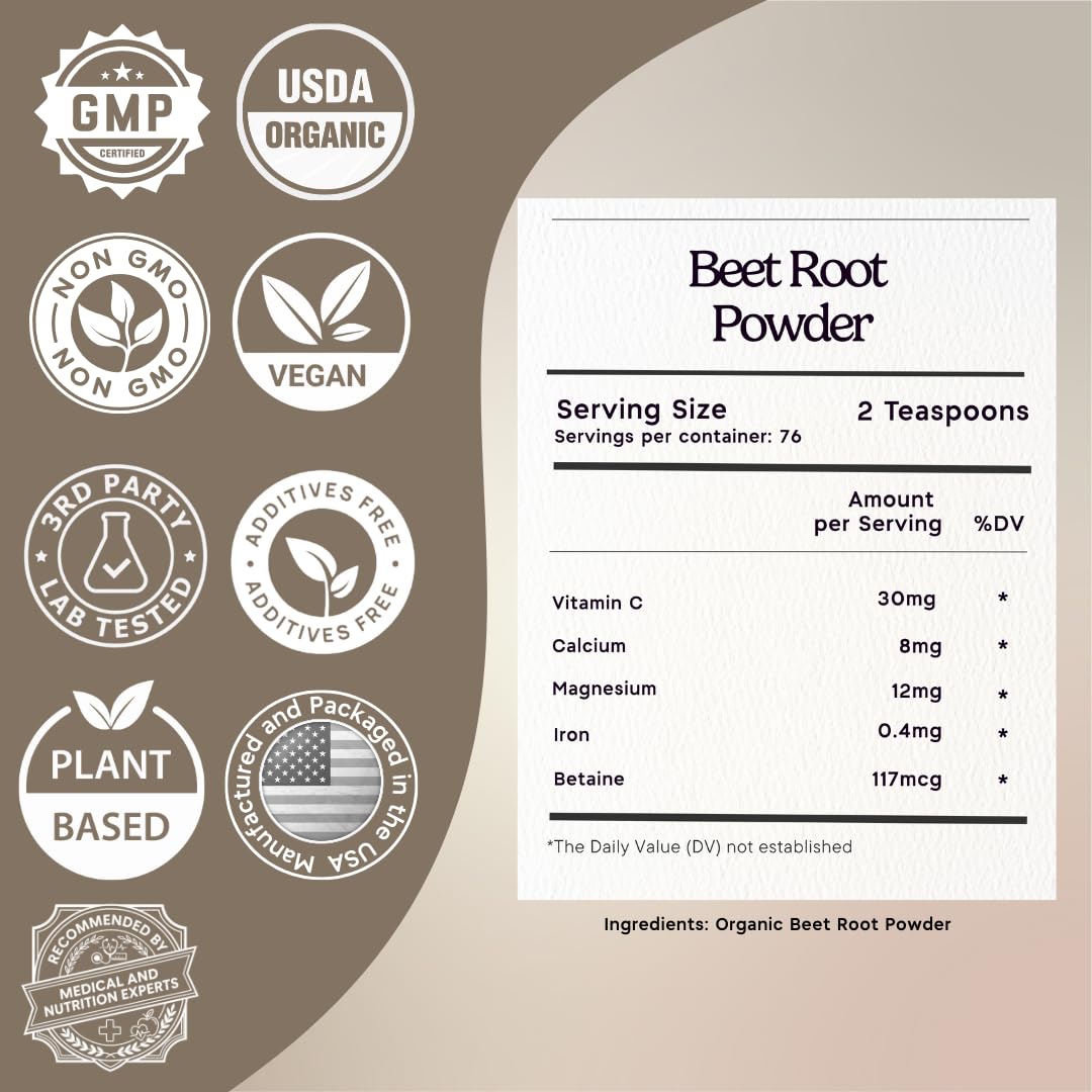 nutritious beet root powder for baking