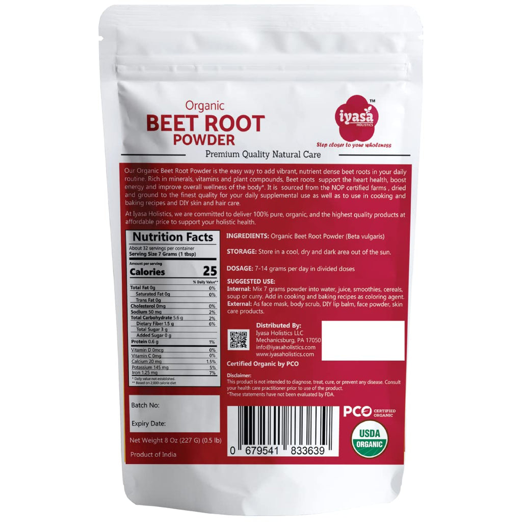nutritious beet root powder for baking