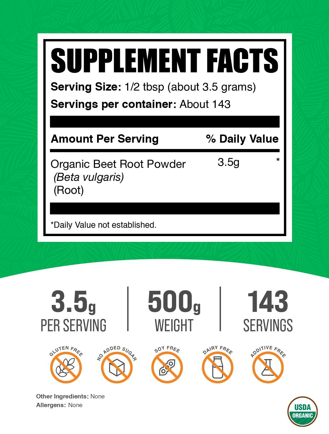 nutritious beet root powder for energy