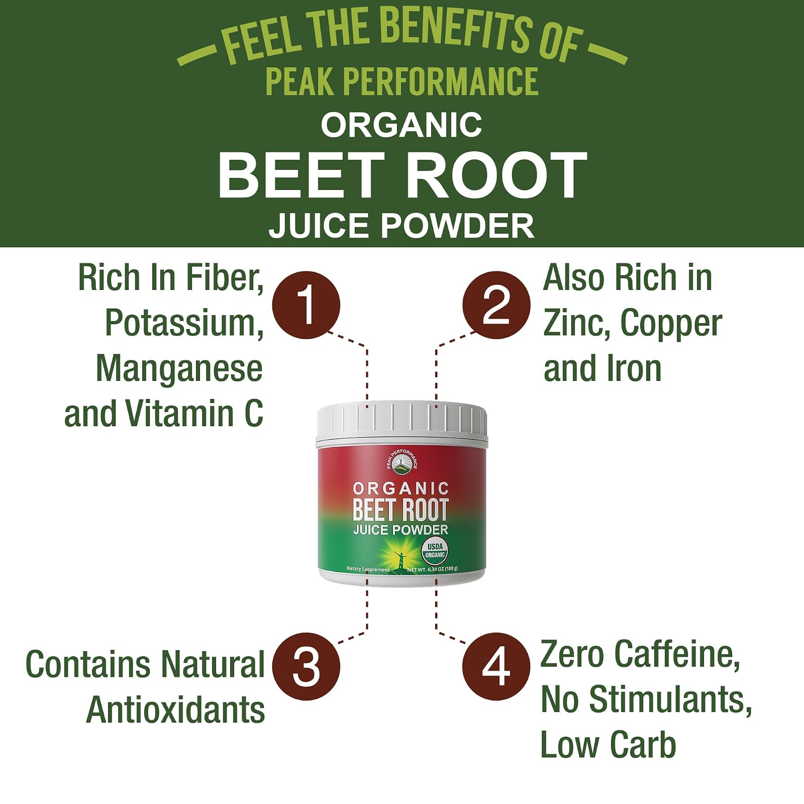nutritious beet root powder for energy