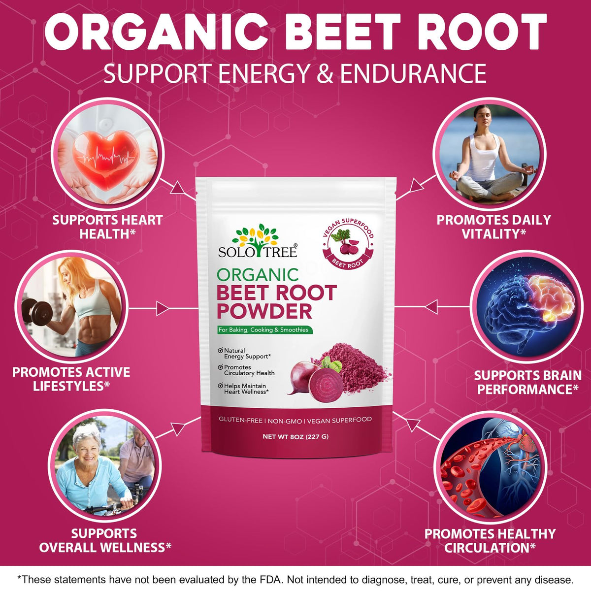 nutritious beet root powder for health