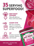 nutritious beet root powder supplement