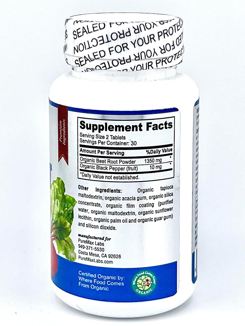 nutritious beet root powder tablets