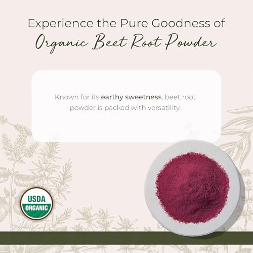 nutritious beet root superfood powder