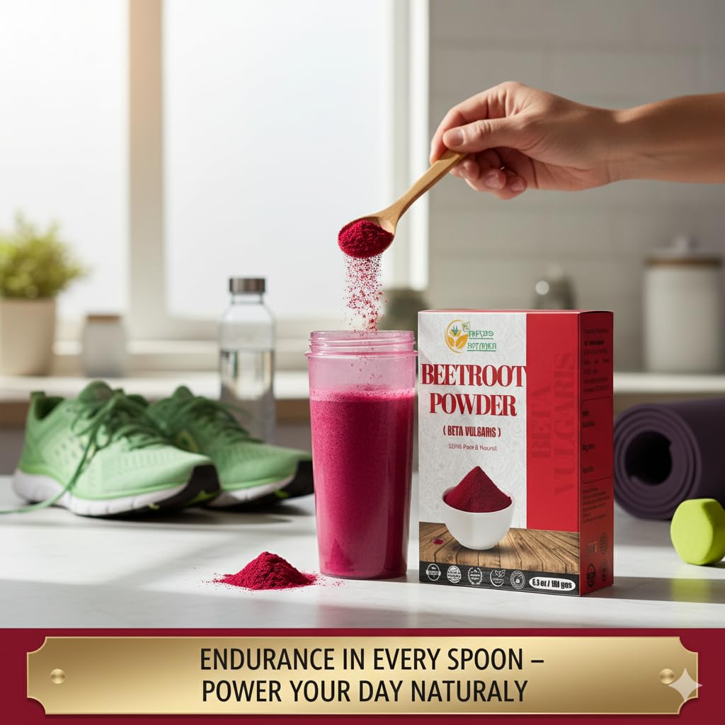 nutritious beetroot powder for energy boost