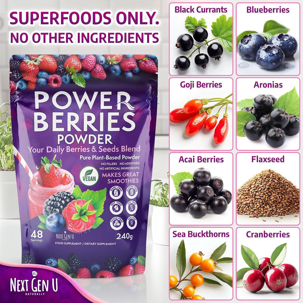 nutritious berry powder for smoothies