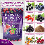 nutritious berry powder for smoothies