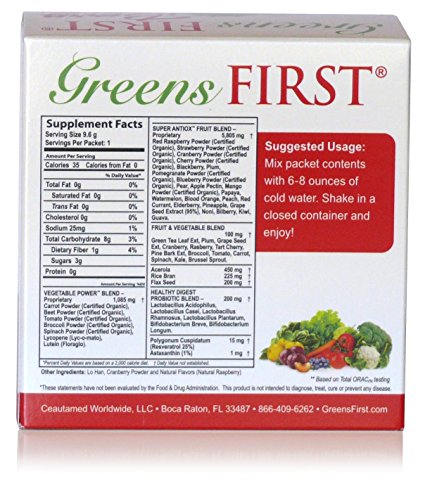 nutritious berry smoothie powder