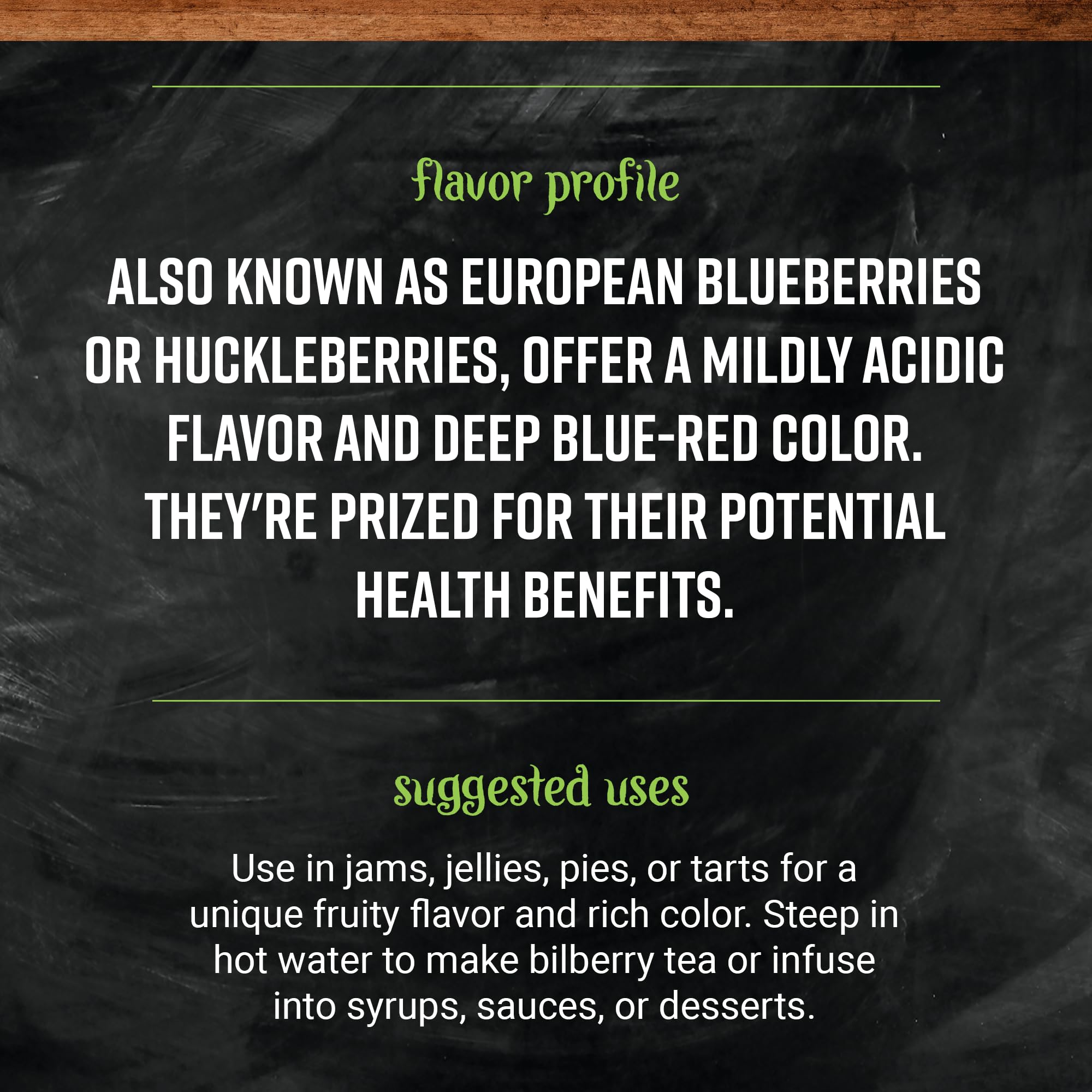 nutritious bilberry fruit extract