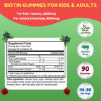 nutritious biotin gummies for nails