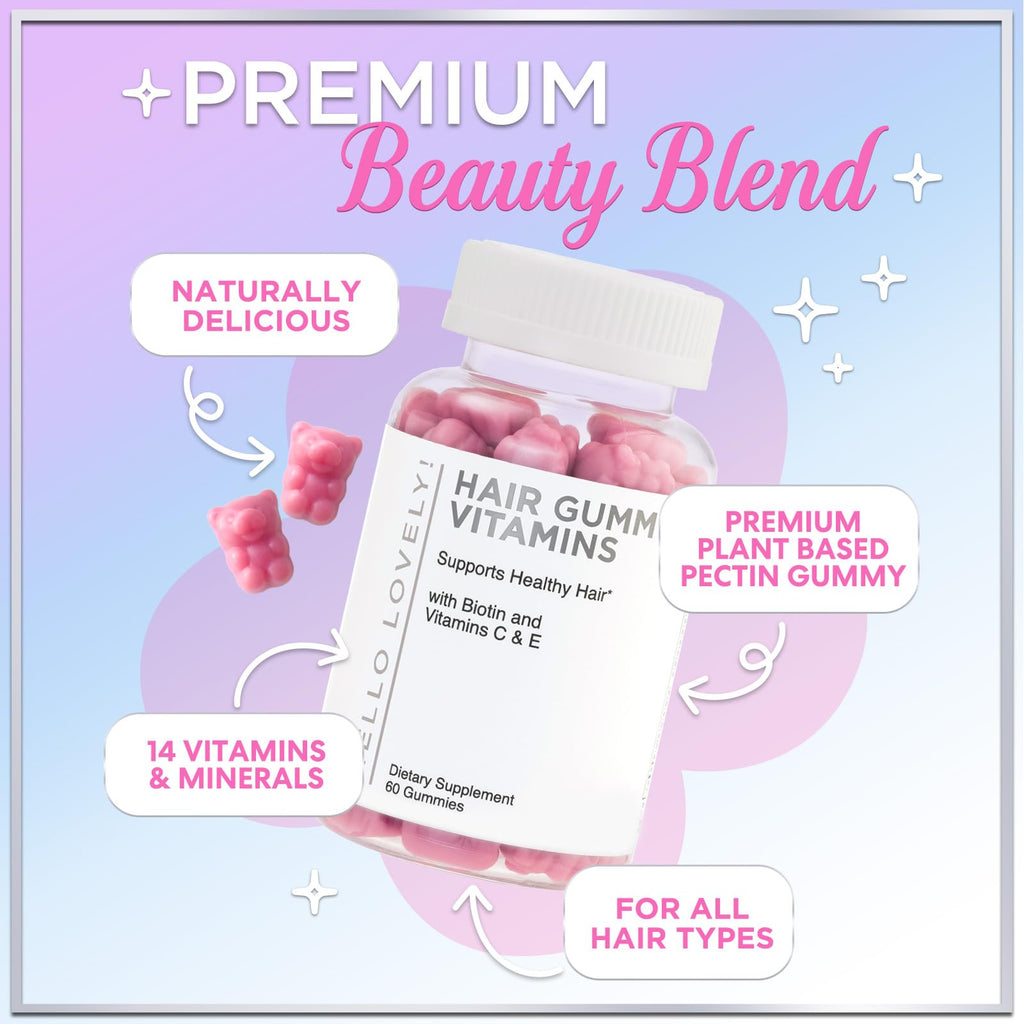 nutritious biotin gummies for shine
