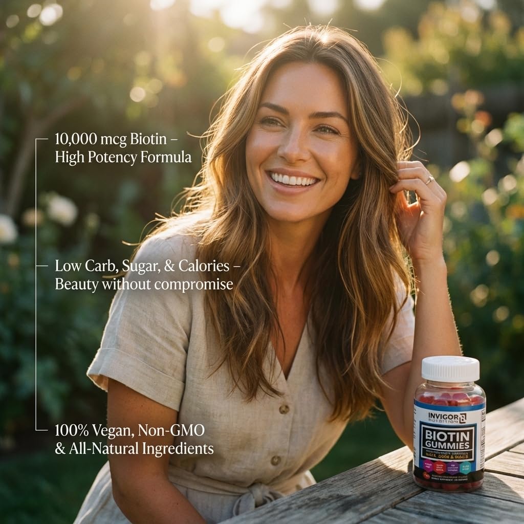 nutritious biotin gummies for skin health